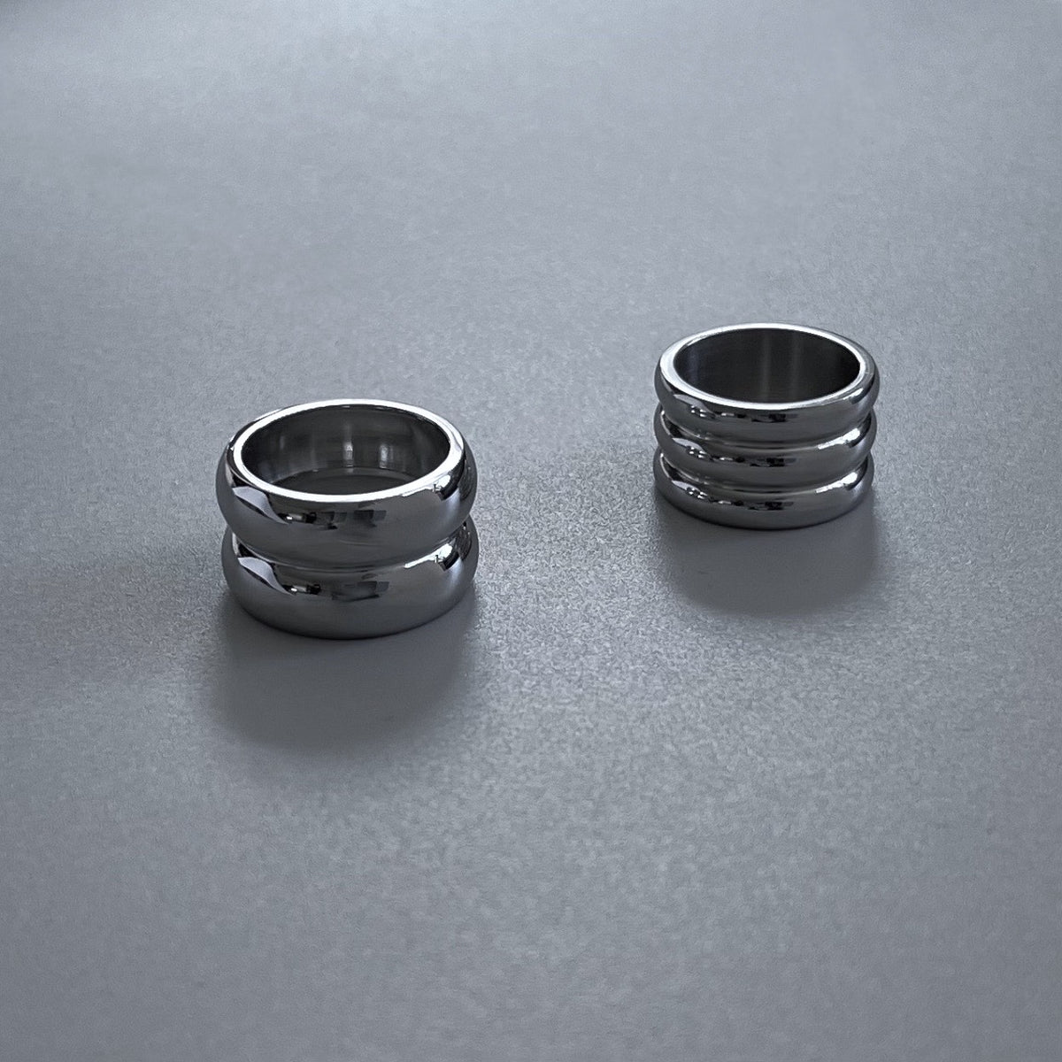 DOUBLE STACK RING – COLD SHOULDER LA